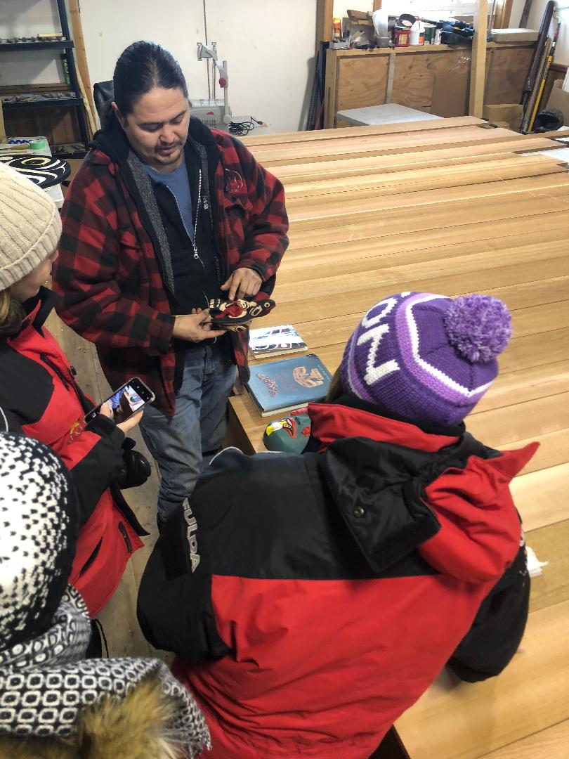 Sharing Tlingit Carving | Whitehorse Tours